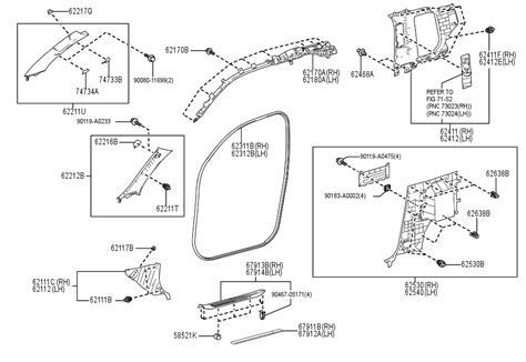 Garnish Assy Ctr Pillar Lh