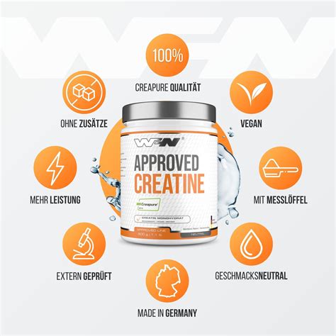 Wfn Approved Creatine 500 G Shop Apotheke