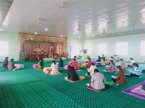 တနိုင်းမြို့ ဇေယျာသီရိပရိယတ္တိစာသင်တိုက်၌ ဓဇဂ္ဂသုတ်ပါဠိ တော်ရွတ်ဖတ်ခြင