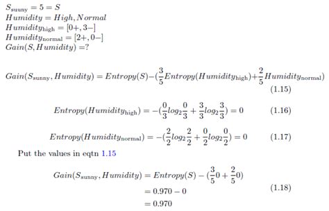 Entropy Calculation Information Gain And Decision Tree Learning By