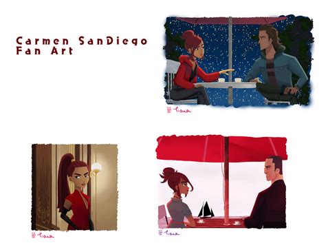 Carmen Sandiego Fan Art By Thelasttzouroshihiro On Deviantart