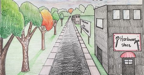 Easy Linear Perspective Art