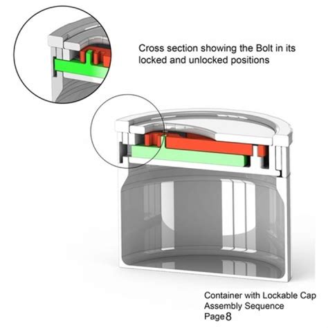 3d Printable Lockable Container By Brian Law