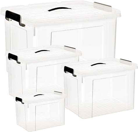 Plastic Opbergdoos Met Deksel 40l2 25l1 80l1 Grote Opbergdozen