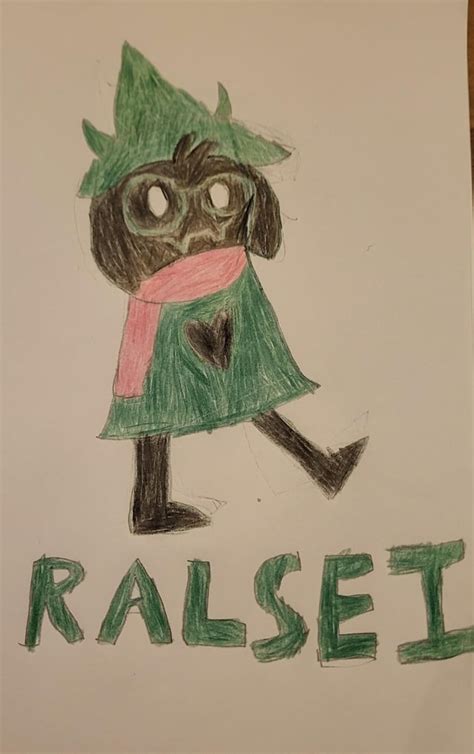 I Drew The Boi R Ralsei