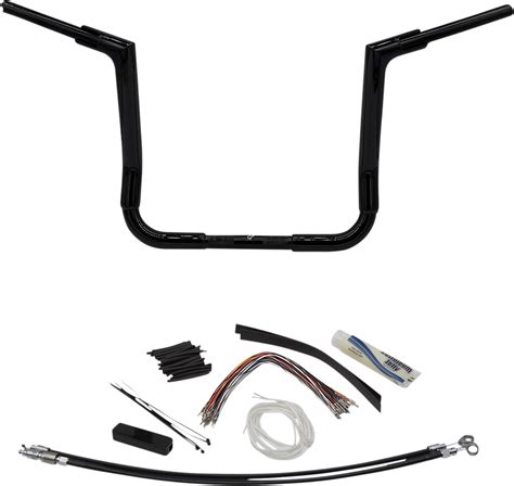 14 Black 1 12 Flat Top Handlebar Kit O H Partners