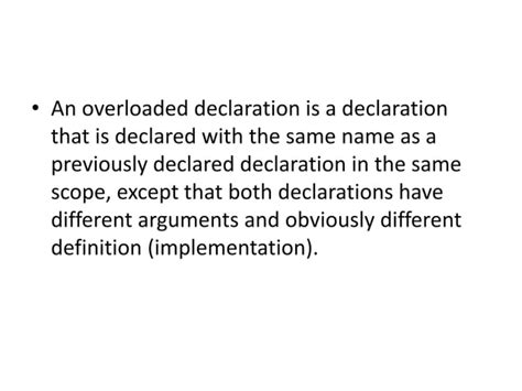 Function Overloadingppt