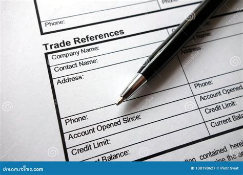 What Trade Reference Means At Christopher Shirley Blog