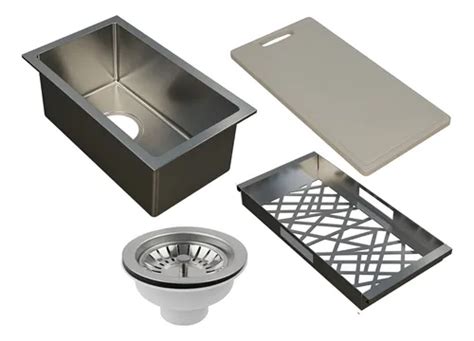 Cuba Inox Pandora Craft P20 20x37x16 Valv Tab Ces R Cinza Parcelamento Sem Juros