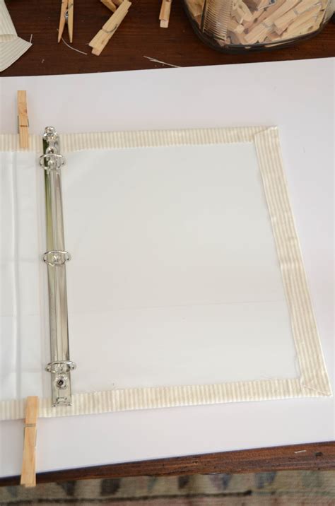 Iron And Twine Fabric Covered Binder Tutorial