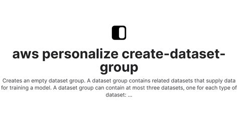 aws personalize create dataset group fig
