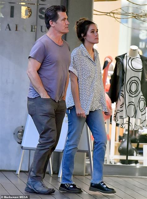 Josh Brolin And Alice Adair