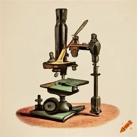 Microscope  On Craiyon