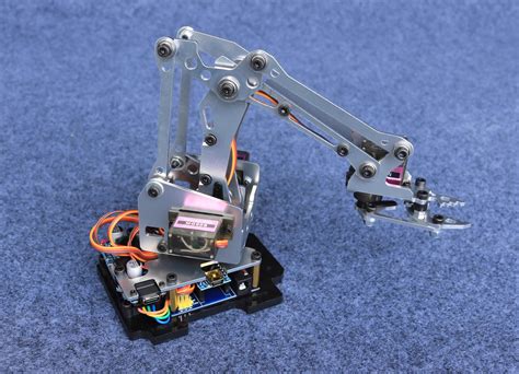 （影片觀看）下拉看商品描述）機械臂 機械 手臂 Diy 機械人arduino機械臂套件手爪機器人24fjoe182450 蝦皮購物