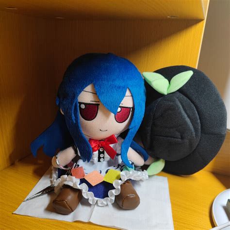 Touhou Project Plush Doll Hinanawi Tenshi Fumo Fumo 20cm Anime Stuffed