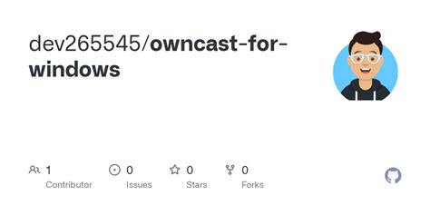 GitHub Dev Owncast For Windows