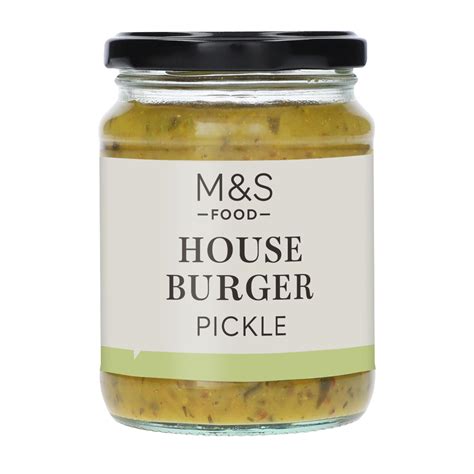 House Burger Pickle Mands
