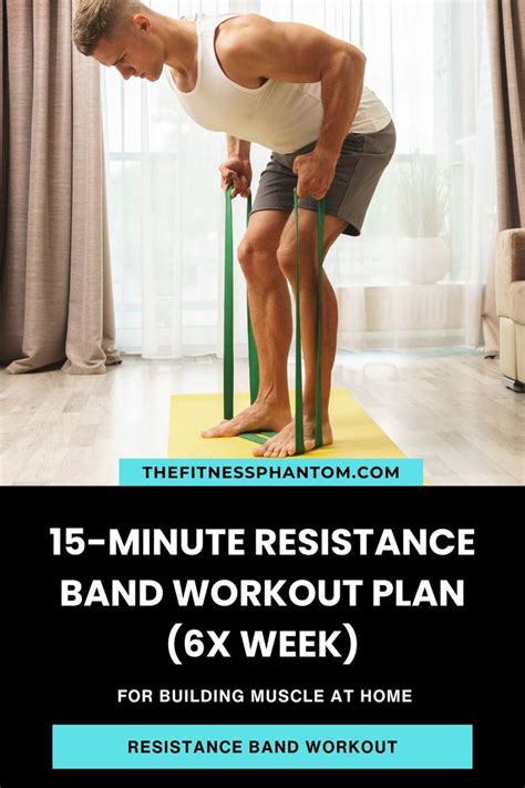 15 Minute Resistance Band Workout Routine 6x Week In 2025
