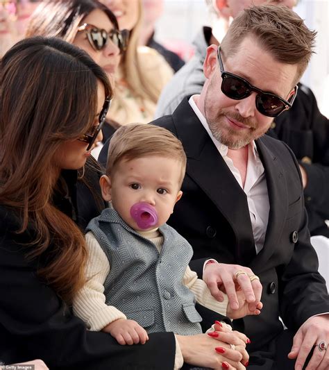 Macaulay Culkin Proudly Poses Up With Son Dakota 2 Who Rocks A Mohawk