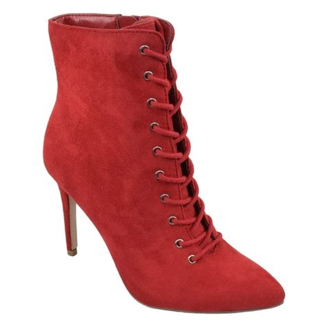 My Delicious Shoes Stain Delicious Stiletto High Heels Lace Up Pointy Toe Women Ankle Boots