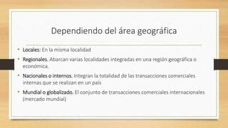 Clasificacion De Los Mercados Economicos Pptx