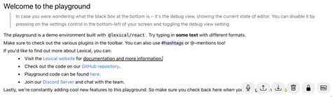 Underline And Align Is Not Kept When Enter Markdown Facebook Lexical Discussion GitHub