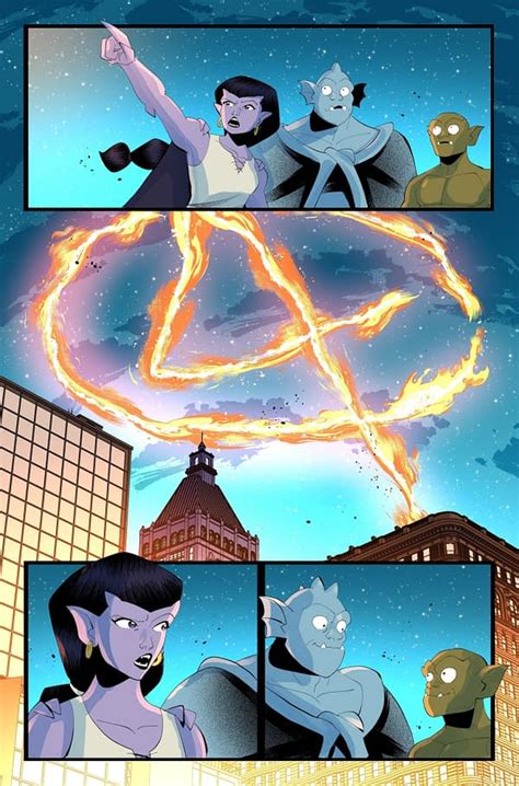 Fantastic Fourgargoyles Crossover From Marvel Disney And Dynamite