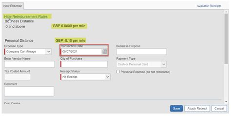 How Do I Submit Or Claim Mileage In Concur Expense Sap Concur