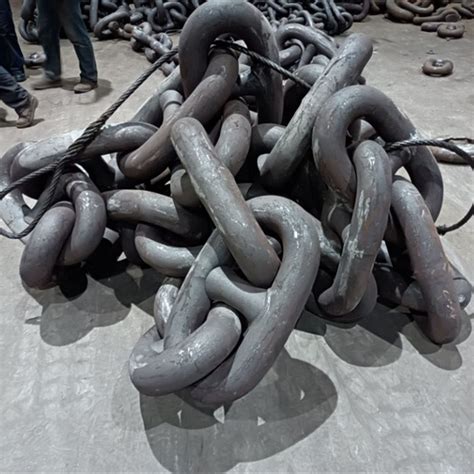 Singapore Ship 87mm Studlink Anchor Chain Wholesaler Ccs Class Anchor