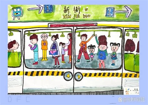 乘车印象儿童画简笔画大全（汇总18张）儿童画图片大全