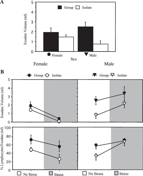 A Main Effect Of Prolonged Social Isolation On Exudate Volume Without Download Scientific