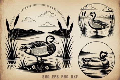 Duck Svg Vector Bundle Graphic By Vector Studio16 · Creative Fabrica