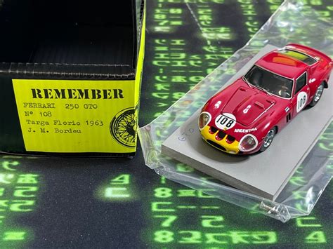 Codolo By Remember 1 43 Model Car Ferrari Gto N 108 Targa Florio 1963 K M Bordeu
