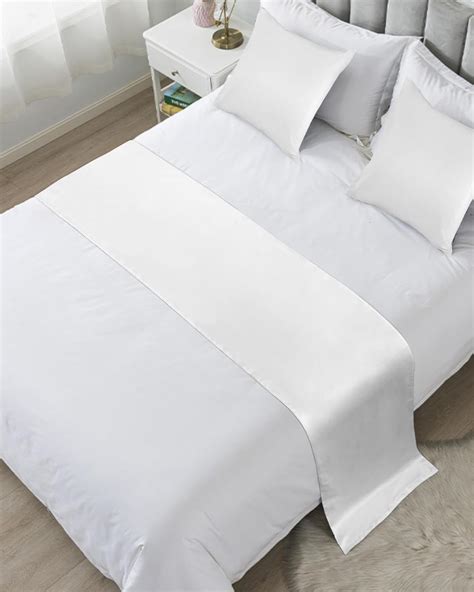 White Bed Runners For Queen Size Bed Decorative Bed Throws