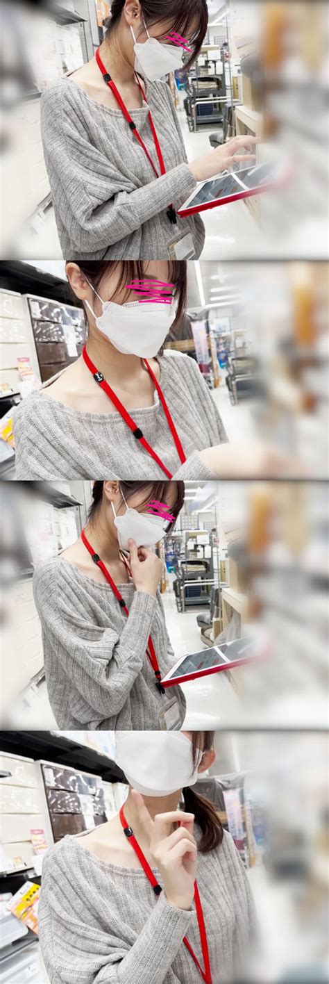 声かけ超接近天使の可愛さJDバイトさんハミパンふっくらちっぱい クロサギ