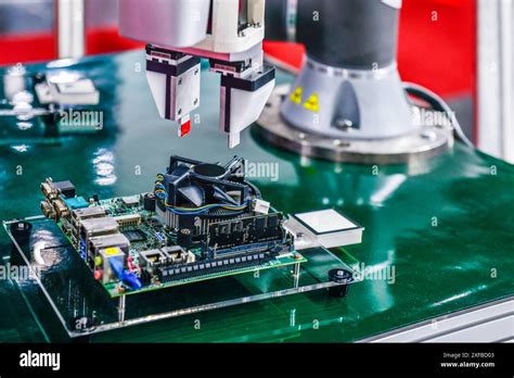 Technological Process Of Internal Assembly Of Chip Components On Pcb Boards At The Industry