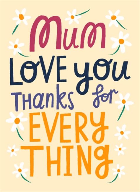 Mum Love You By Aimee Stevens Design Cardly