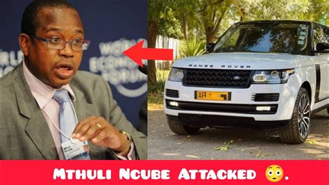 Finally Mthuli Ncubes Vehicle Attacked 😳 Youtube
