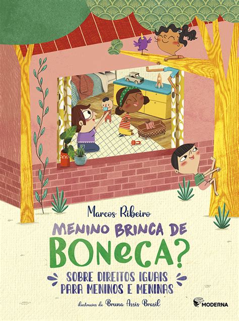 Menino Brinca De Boneca Série Infantis Marcos Ribeiro Moderna