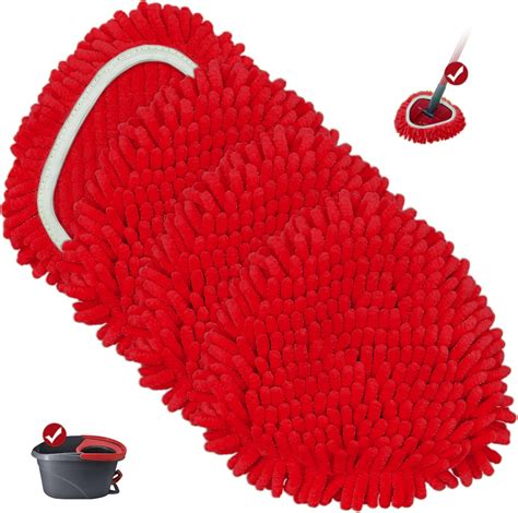 Pitjeck Mop Heads Replacements Compatible With O Cedar Easy Wring 1