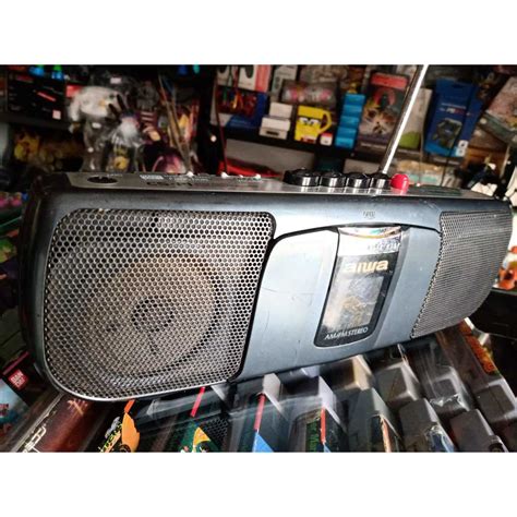 Rádio Casset Recorder Amfm Stereo Aiwa Cs P1aiwa Shopee Brasil
