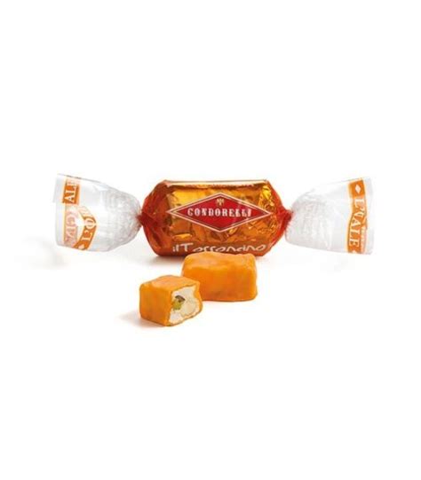 Torroncini Morbidi Ricoperti Arancia 1kg Condorelli