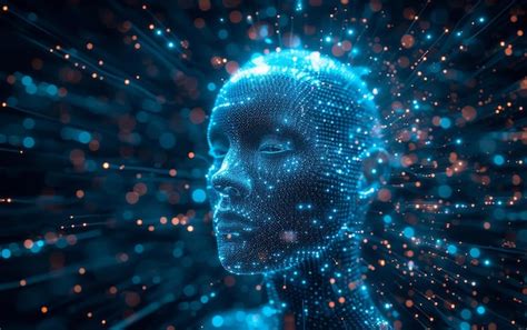 Premium Photo Digital Representation Of Human Head With Neural