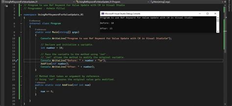 Ashwin Ajikumar Pillai On Linkedin Dotnet Csharp Programming Coding Developer Microsoft