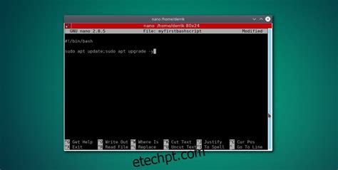 Como Escrever Scripts Bash Para Automatizar O Linux