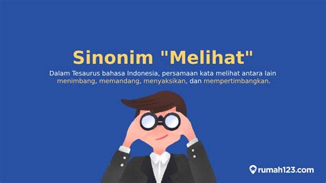 35 Sinonim Melihat Dalam Tesaurus Bahasa Indonesia Terlengkap