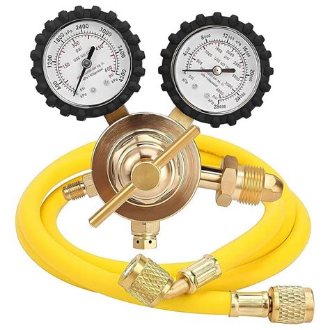 Regulador De Nitrógeno Con Presión De Suministro De 0 A 600 Psi