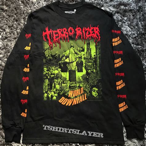 Terrorizer Terrorizer World Downfall Longsleeve Tshirt Or Longsleeve