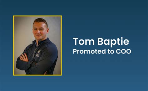 Tom Baptie Promoted To Coo Of Vesta Software Group Vesta Software Group