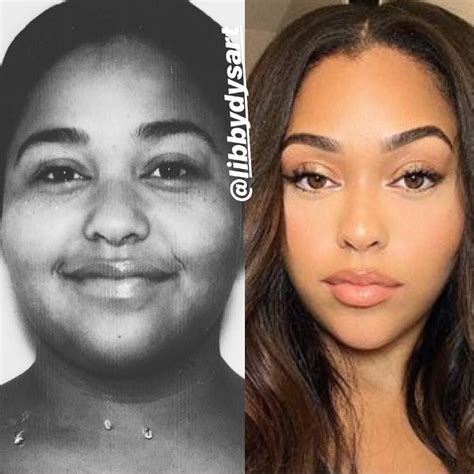 Jordyn Woods Lori Harvey Before And After Jordyn Woods Piercings